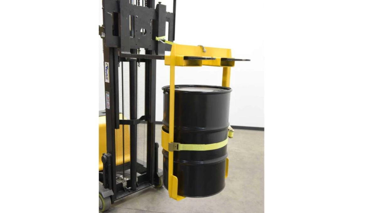 How to Choose the Right Forklift Drum Clamp – Lifting365