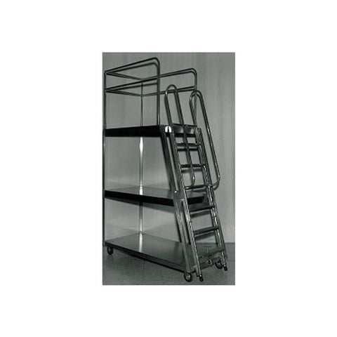 Rol-Away 6 Step High Deck Aluminum Ladder Cart – Lifting365