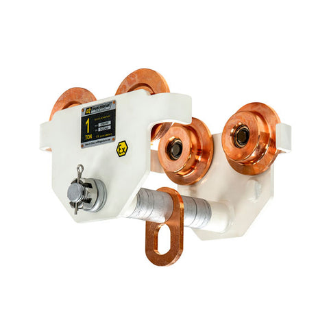 OZ Spark Resistant Push Beam Trolley – Lifting365