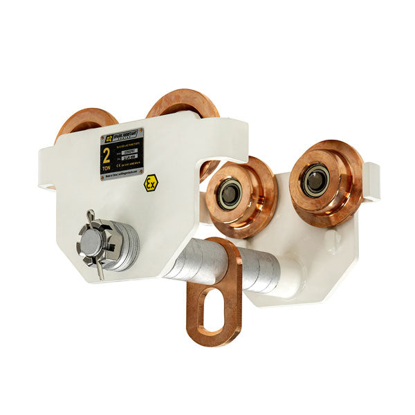 OZ Spark Resistant Push Beam Trolley – Lifting365