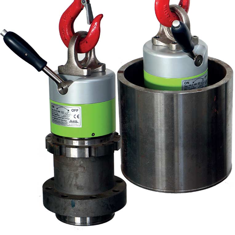 FXC Permanent Lifting Magnets for Flat Circular Parts – Lifting365