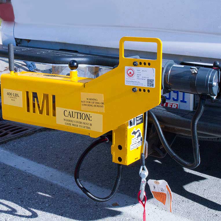 MAG-MATE® Powerarm - Vehicle Mounted Manhole Cover Lifter – Lifting365