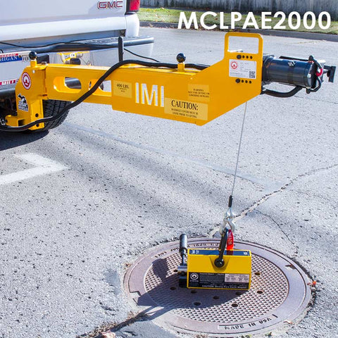 MAG-MATE® Powerarm - Vehicle Mounted Manhole Cover Lifter – Lifting365