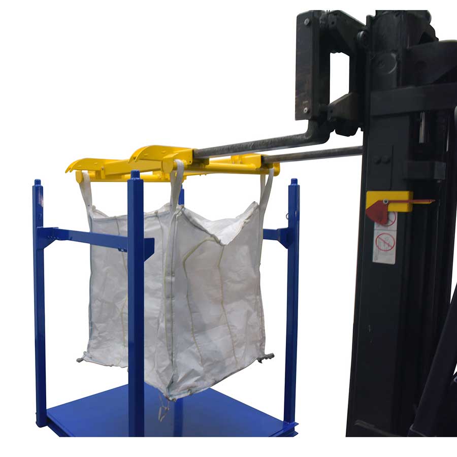 Vestil Forklift Bag Lifter and Rack – Lifting365