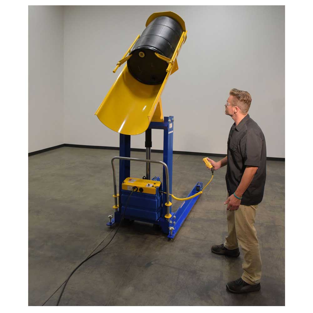 Vestil Portable Hydraulic Drum Dumper – Lifting365