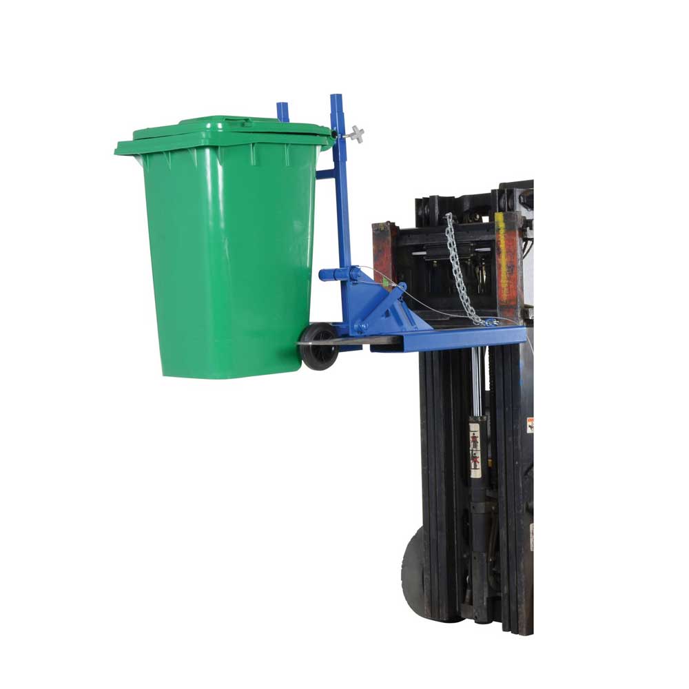 Vestil Forklift Mounted Trash Can Dumper – Lifting365