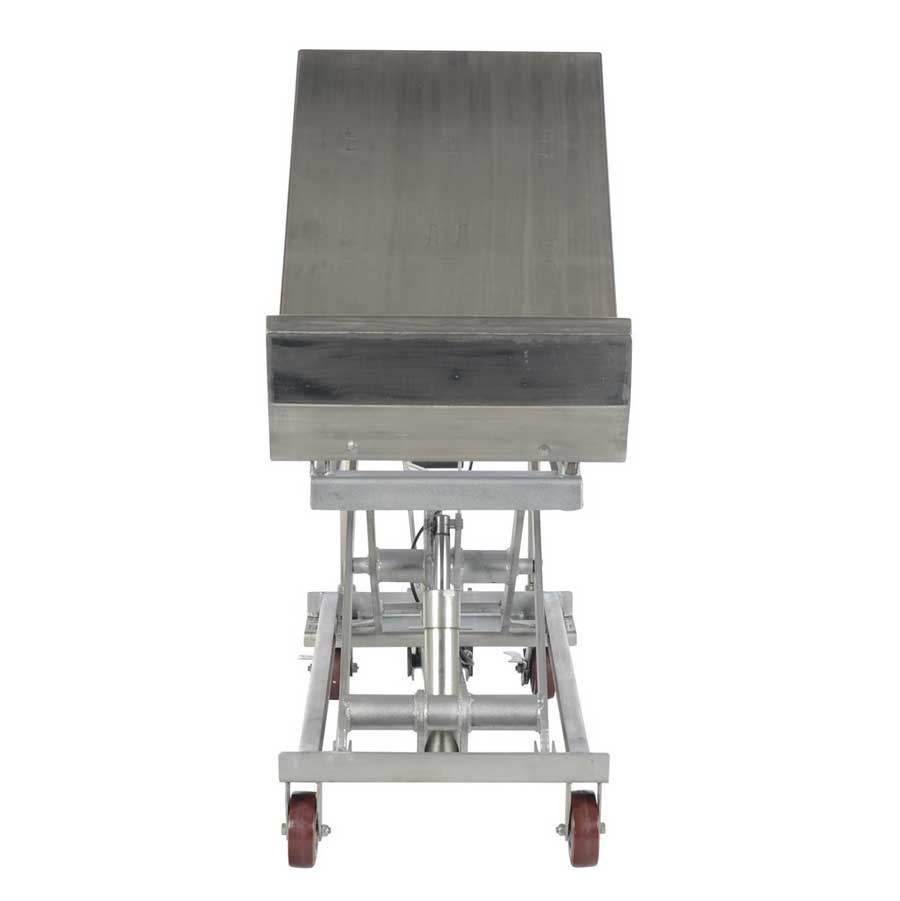 Vestil Lift & Tilt Cart with Sequence Select (Partially Stainless Stee ...